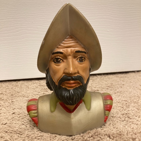 Art | Vintage 197 Spanish Conquistador Ceramic Bust | Poshmark